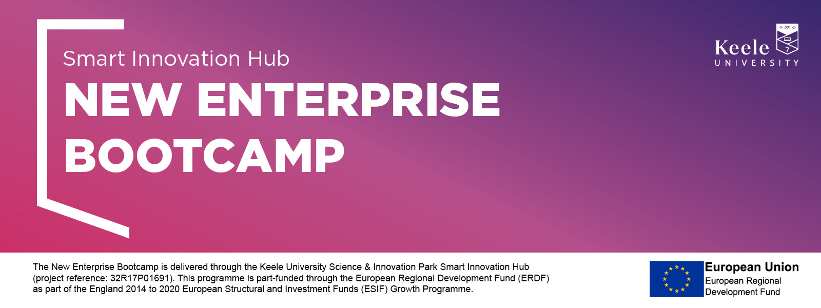 The New Enterprise Bootcamp - Keele University