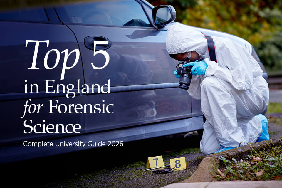 Keele University’s Forensic Science programme ranked among the Top 5 in ...